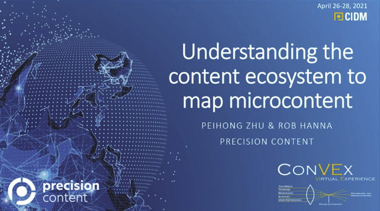 Understanding the content ecosystem to map microcontent | Precision ...